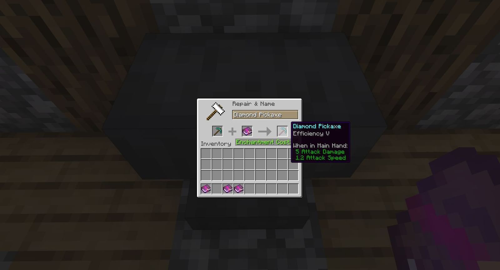 Top 5 enchantments for the pickaxe in Minecraft 1.20