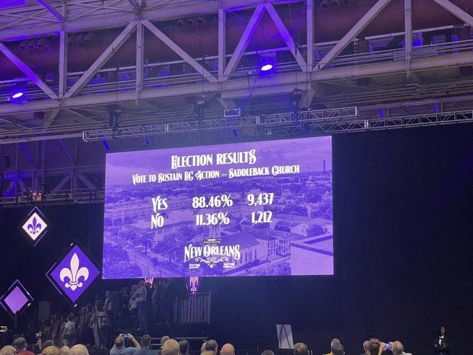 "Glad I left religion": Southern Baptists oust churches with female ...