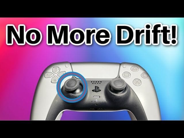 How to fix stick drift on PS5