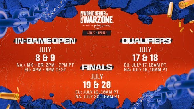 Call of Duty announces new dates for WSOW 2023 Stage-2 Open and Qualifiers