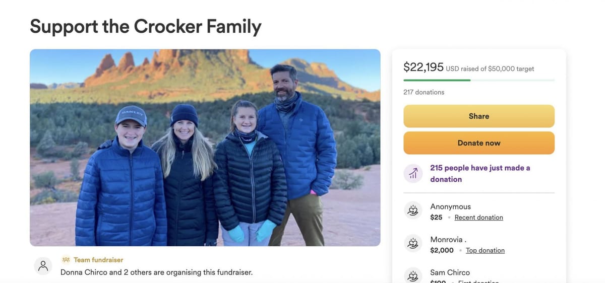 Sarah Louise Crocker GoFundMe: Fundraiser raises over $21,000 for ...