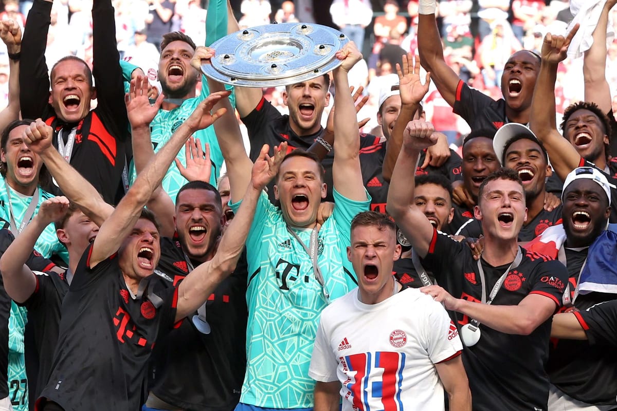 Ranking teams in Europe's top five leagues to have won the most points