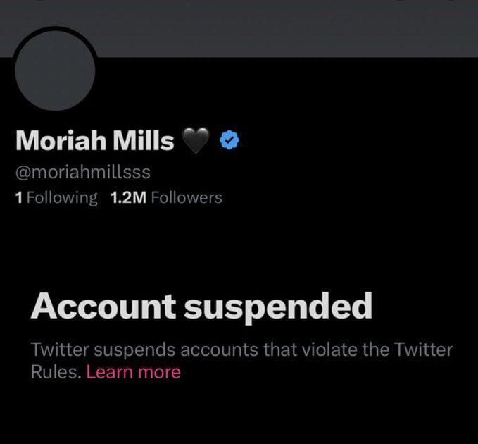 Fact Check: Did Moriah Mills' Twitter account get suspended after Zion Williamson s*x tape threat?