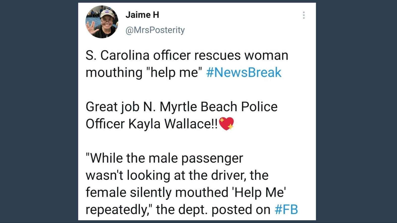 What did Officer Kayla Wallace do? South Carolina officer hailed as a ...