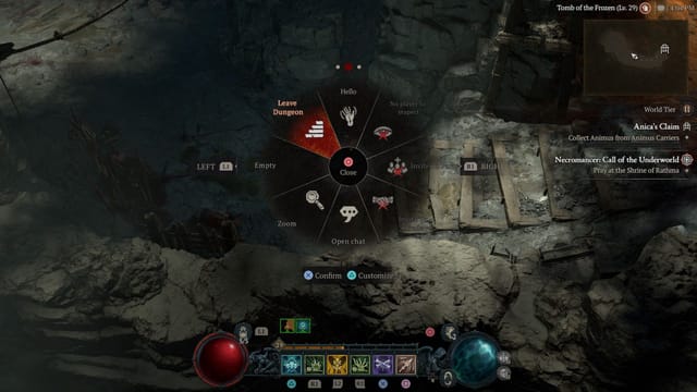 How to reset dungeons in Diablo 4