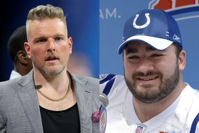 Pat McAfee reveals who’s at the front of the line to get Jeff Saturday ...