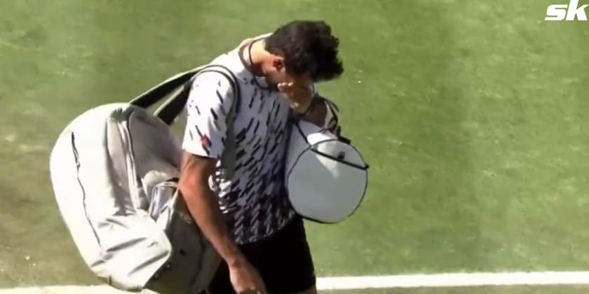 Matteo Berrettini leaves in tears after early exit at Stuttgart