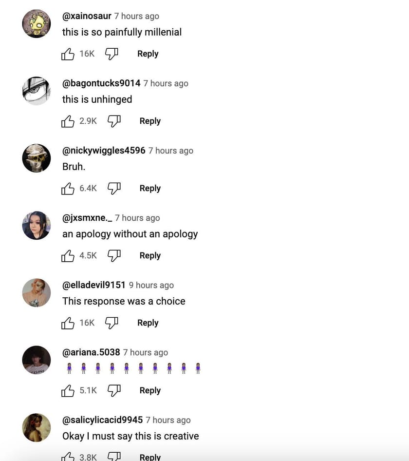 "This is one vile human being": Colleen Ballinger's apology video amid ...