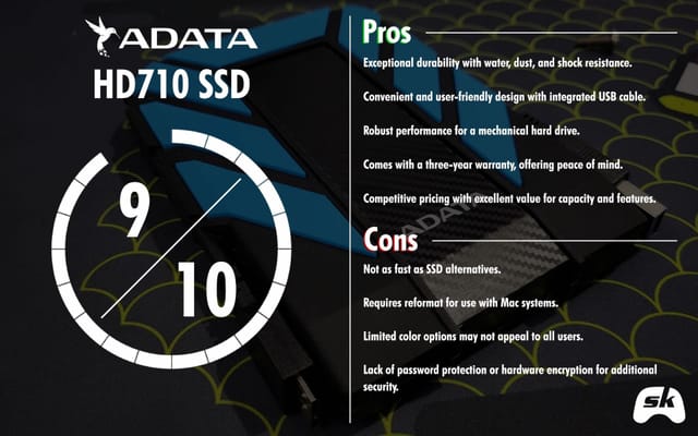 ADATA HD710 Pro 1TB review: Your data's durable champion