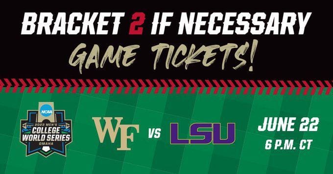 LSU vs. Wake Forest baseball CWS predictions: Venue, start time, and TV ...