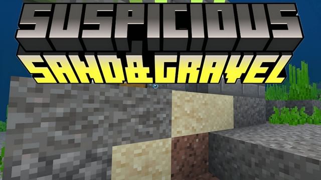 Minecraft suspicious sand and gravel guide: Uses, location, loot, and more
