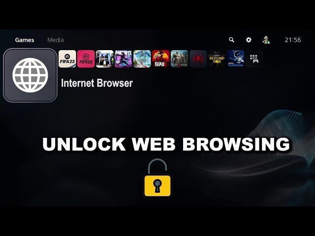 Does PS5 have a web browser?