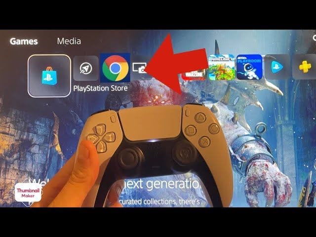 Does PS5 have a web browser?