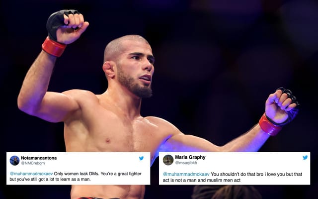 "Only women leak DMs"- Fans react to UFC flyweight prosect Muhammad ...