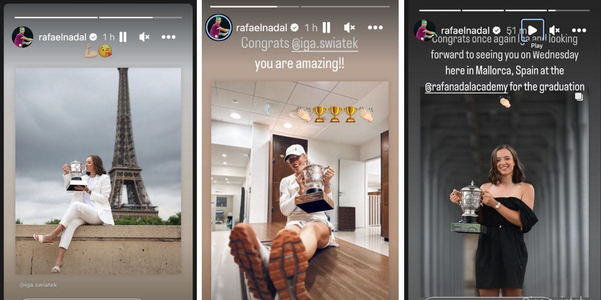 Rafael Nadal looking forward to hosting Iga Swiatek at his academy ...