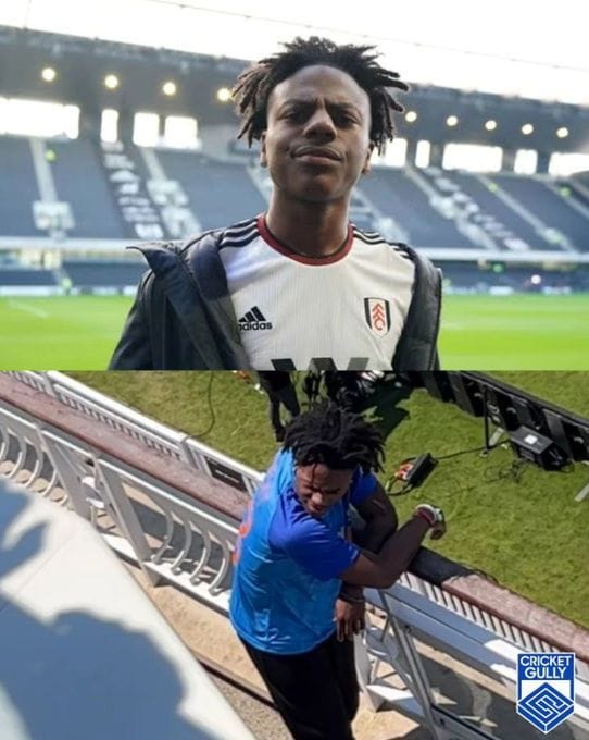 Popular YouTuber IShowSpeed spotted wearing an Indian jersey at WTC ...