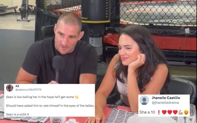 "Low balling her" - No-filter Sean Strickland rating MMA influencer ...