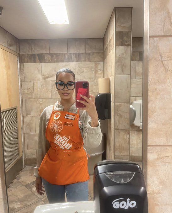 Why Is The Home Depot Girl Going Viral On Tiktok Employee Goes Viral For Being Pretty