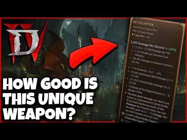 5 Best Bows in Diablo 4