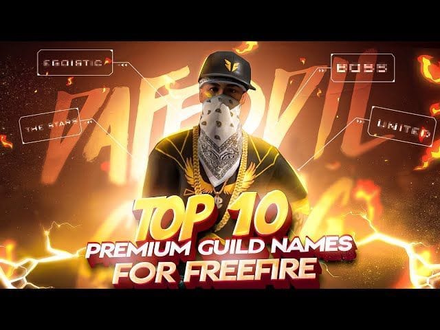 Best Free Fire guild names (June 2023)