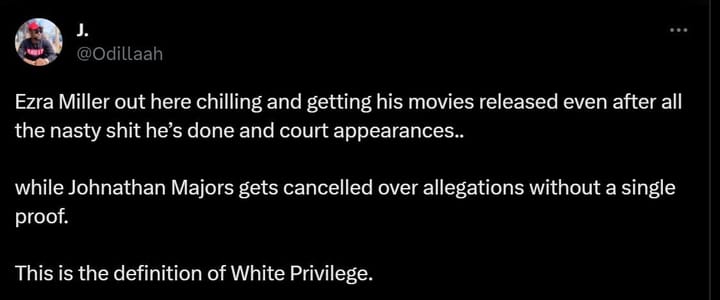 “Definition of white privilege”- Fans furious over Ezra Miller's public appearance at The Flash ...