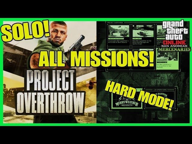 How to start the new San Andreas Mercenaries missions in GTA Online: A ...