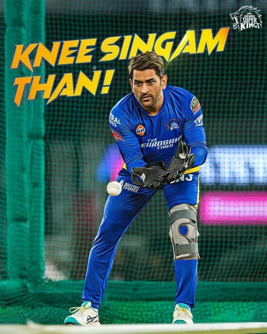 What is the latest update on MS Dhoni’s knee injury?