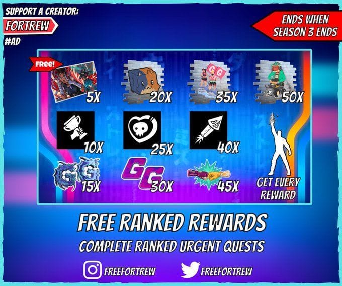 Every free reward you can redeem before Fortnite Chapter 4 Season 2 ends