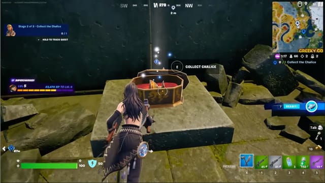 Where to find Chalice in Fortnite Chapter 4 Season 3