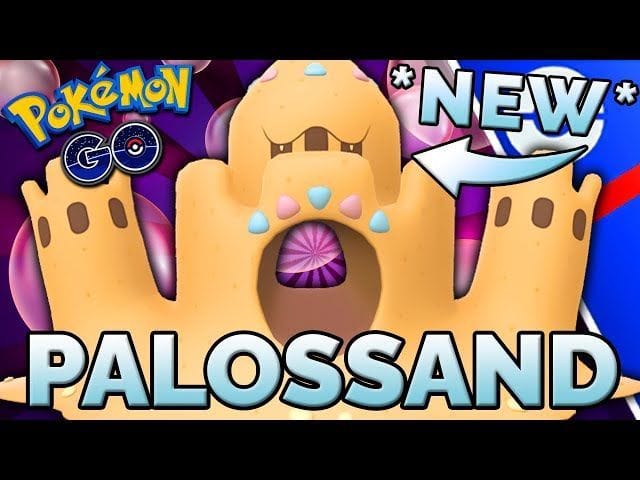 What is the best moveset for Sandygast and Palossand in Pokemon GO?