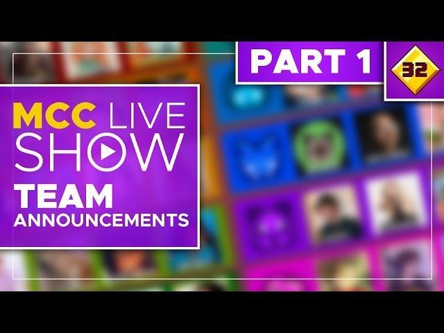 Minecraft Championship (MCC) 32: First half of competing teams announced