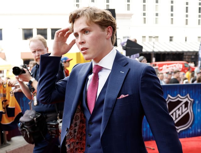 Top 5 fits from 2023 NHL Draft Red Carpet