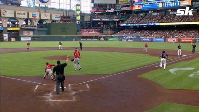 What is the infield fly rule in MLB? Fans in disbelief as Angels bailed ...