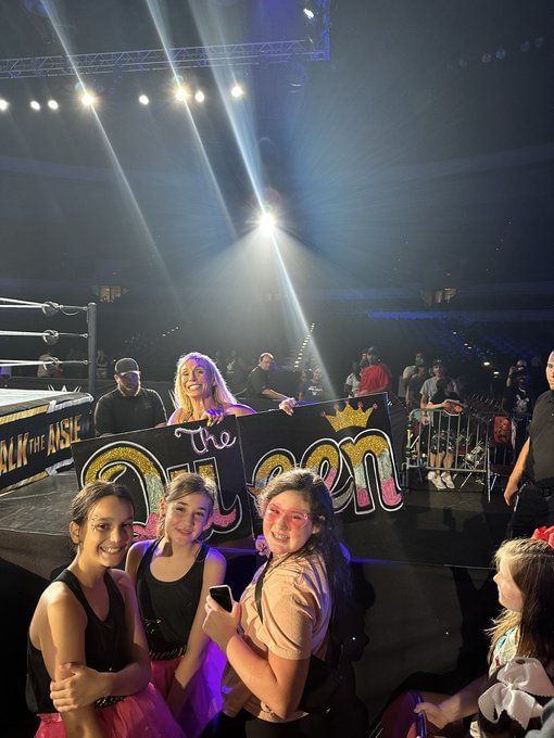 Charlotte Flair shares emotional moment with young fans [PHOTO]
