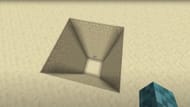 How to make a sand trap in Minecraft?