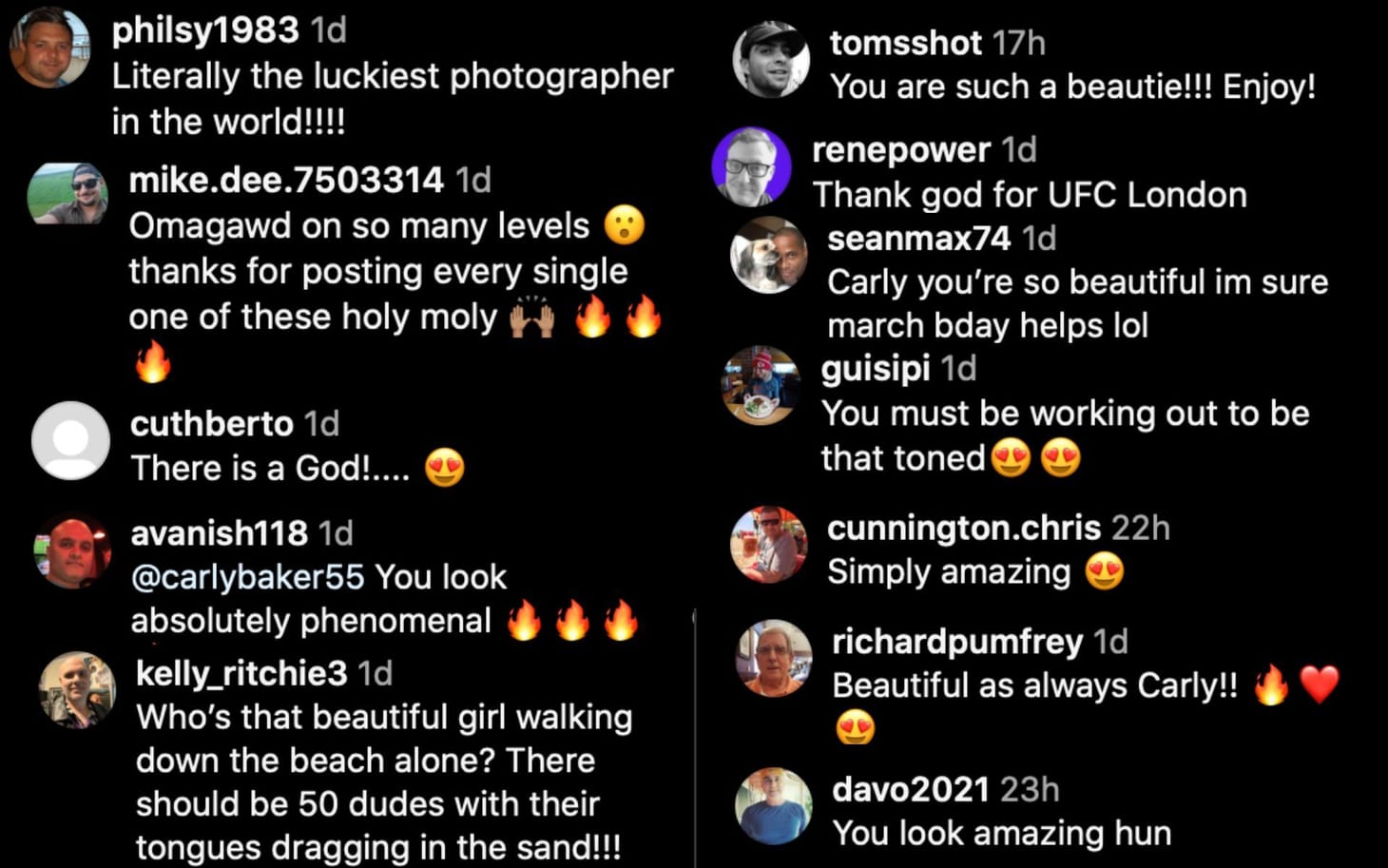 UFC ring girl: "The luckiest photographer in the world!" - UFC ring ...