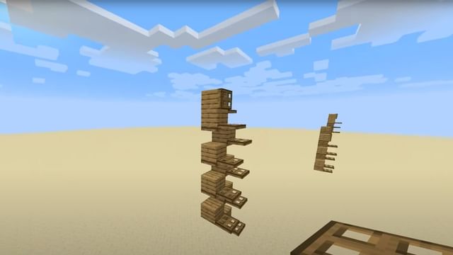 How to build downward in Minecraft?