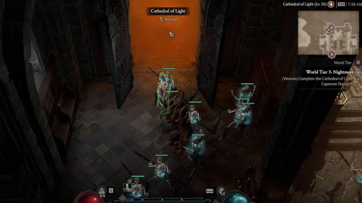 Diablo 4 Cathedral of Light Capstone Dungeon guide, rewards, and more