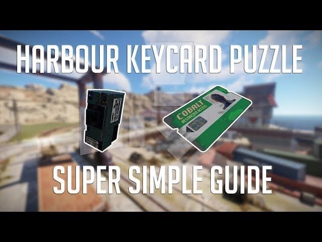 How to obtain 'Blue Card' from Harbor in Rust