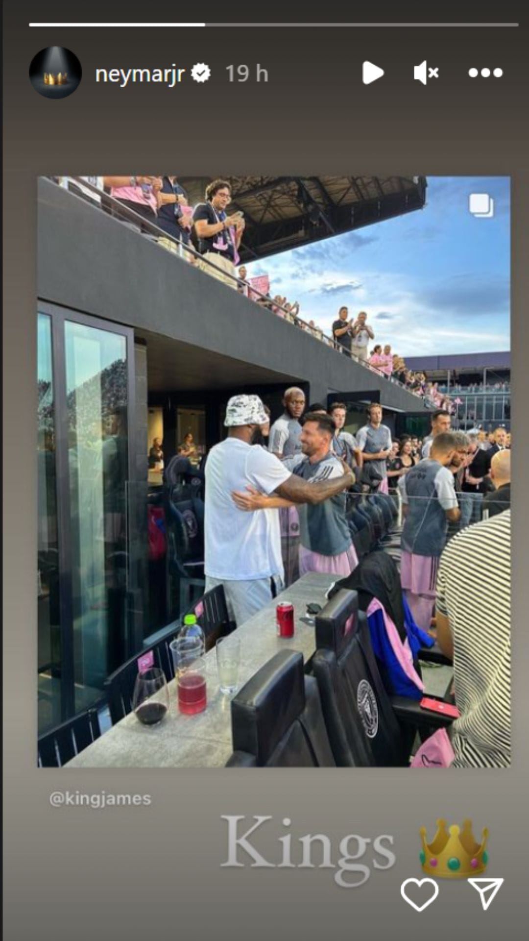 “Kings” - PSG superstar Neymar reacts on Instagram as LeBron James ...