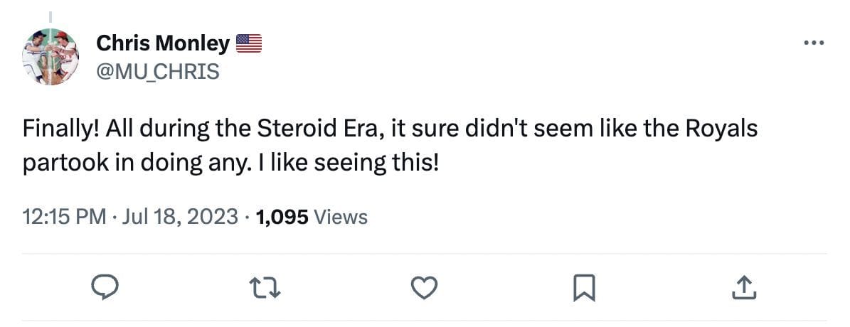 Baseball fans react to seeing possible foreign substance on Kansas City ...