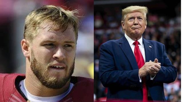 Will Compton goes NFSW on fan over viral Donald Trump tweet from 2016 ...