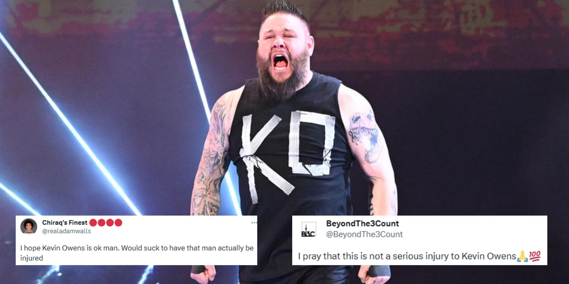 "I hope Kevin Owens is ok man" - Fans concerned after WWE star ...