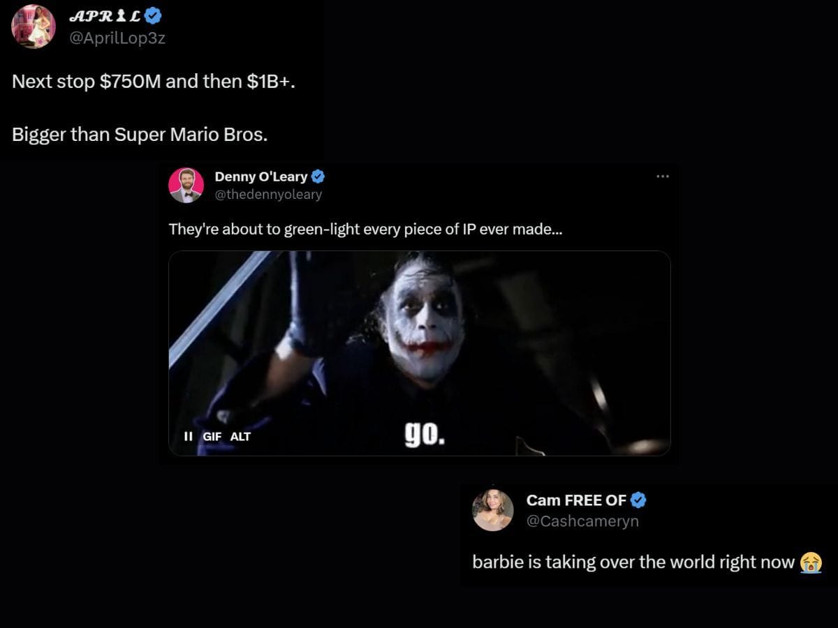 "1 Barbillion soon": Barbie fans go berserk as Margot Robbie's film ...