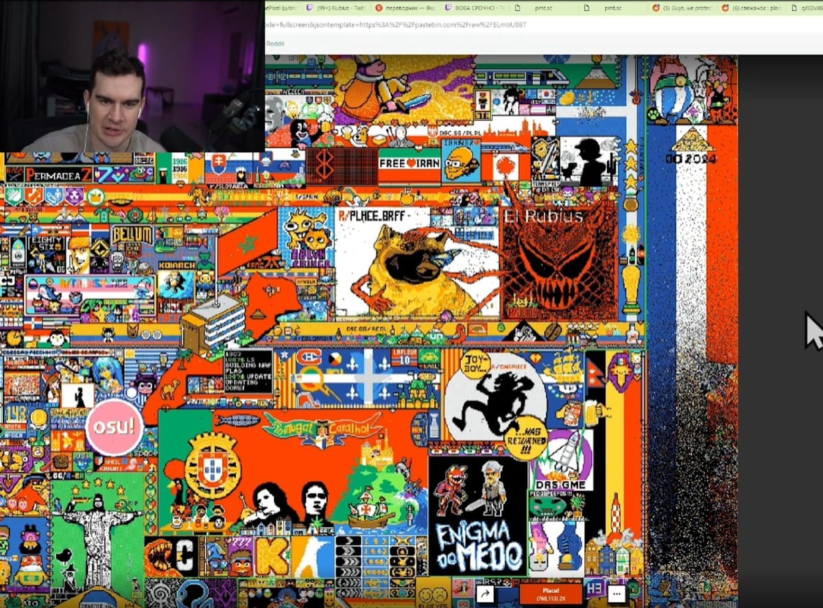 Genshin Impact fans fighting for r/place presence following half a ...