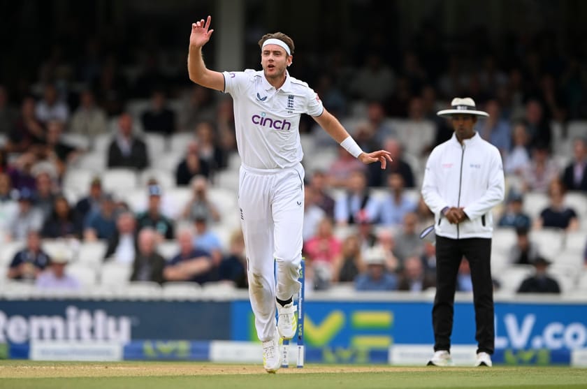"It's been an honour and a pleasure" - Stuart Broad on taking the field ...