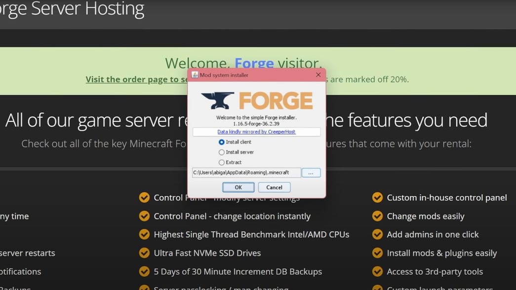 How to install and play the SWEM Minecraft mod