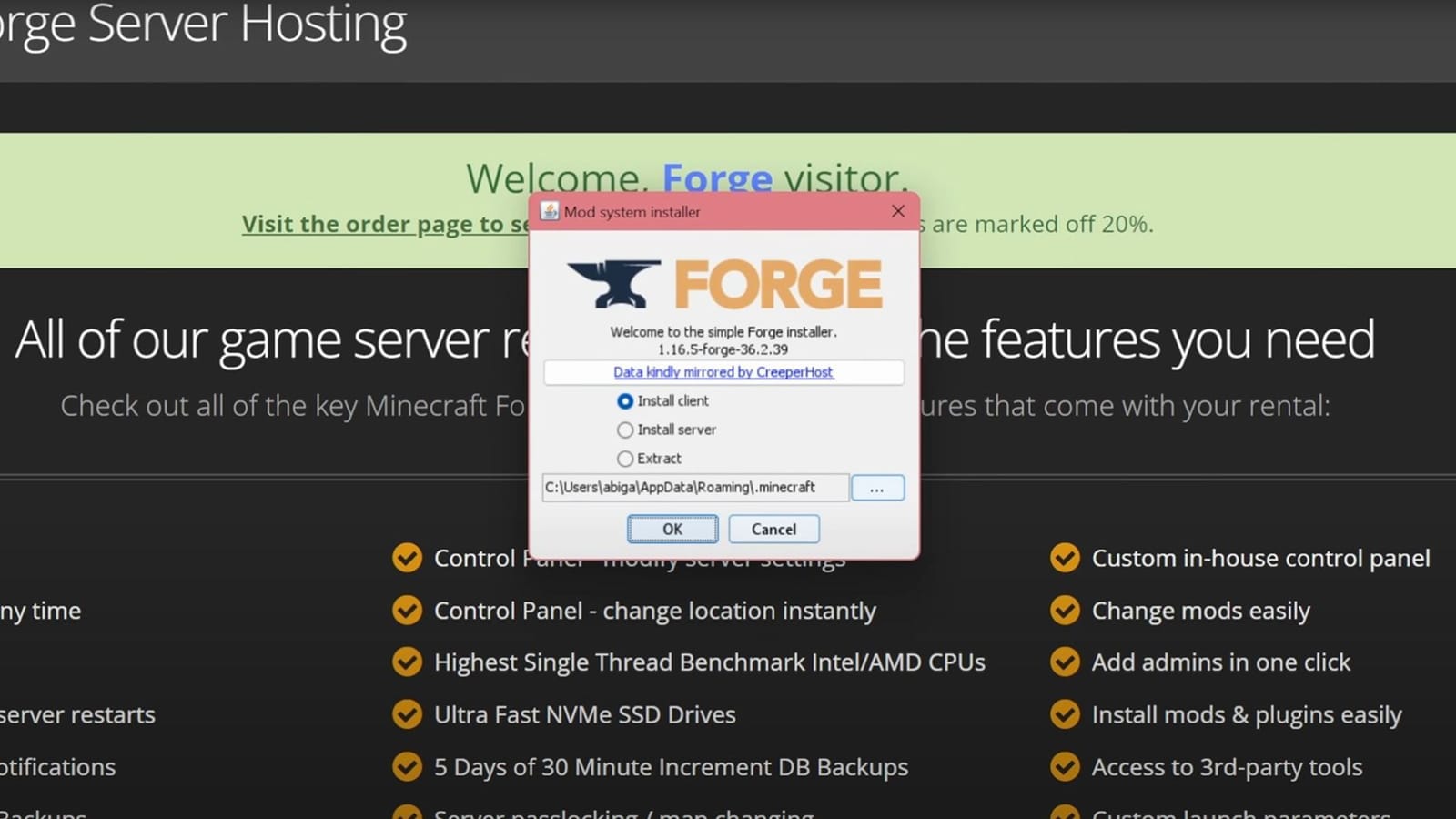 How to install and play the SWEM Minecraft mod