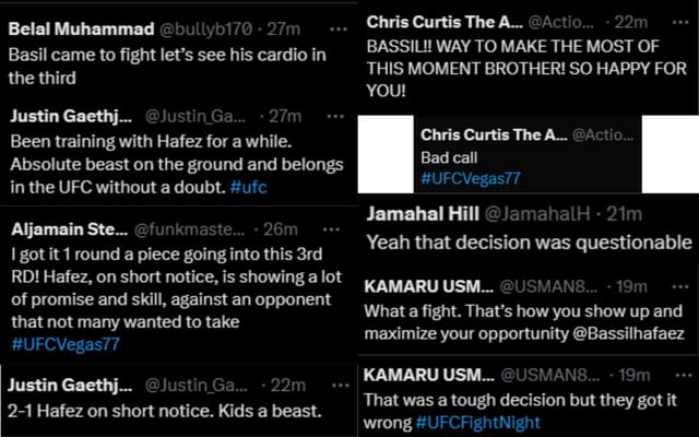 "Kid's a beast" - Bassil Hafez loses fight but wins heart with UFC ...
