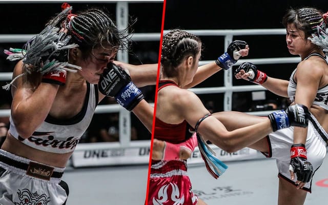FREE FULL FIGHT: Stamp delivers beatdown of gorgeous Alma Juniku in ...